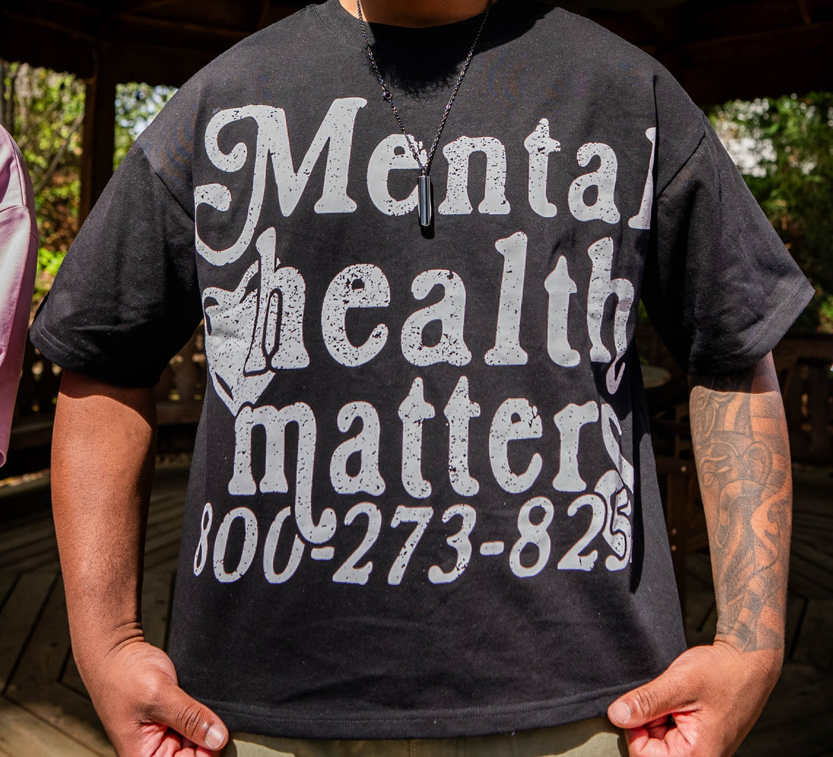 Mental Health Matters Tee - Black – Euphoric